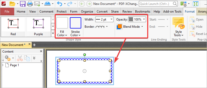 Tracker Software Products :: Knowledge Base :: set the default style of annotations in PDF-XChange?